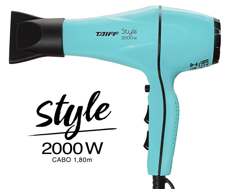 Taiff apresenta: secador Style Azul