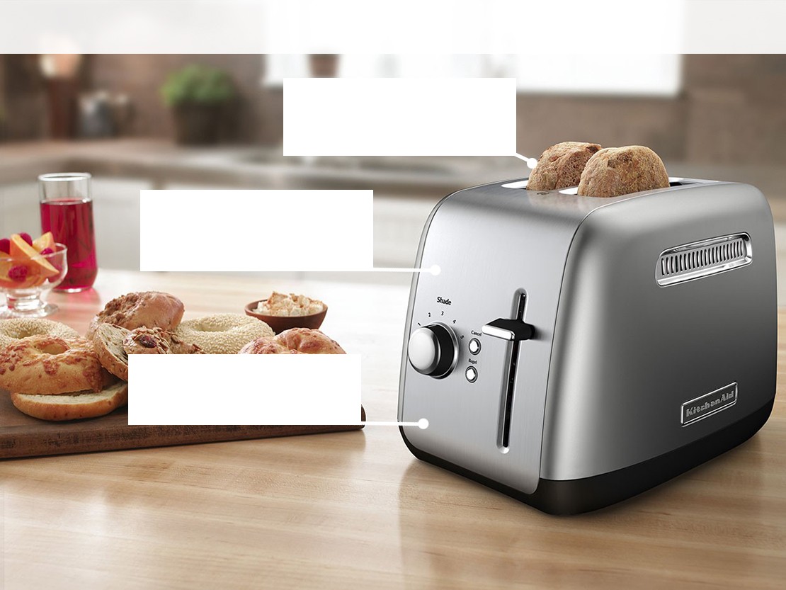 Torradeira KitchenAid Silver KJC32ASANA